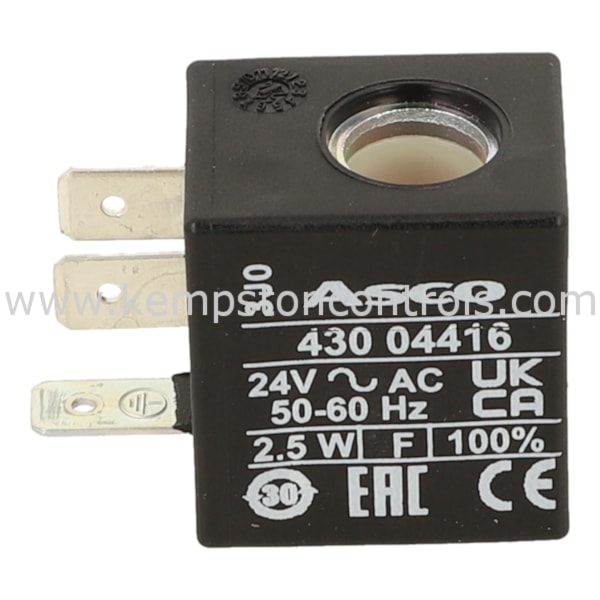 Emerson Asco 43004416 ASCO NUMATICS STANDARD COIL SIZE 22 2,5 W CLASS F ...