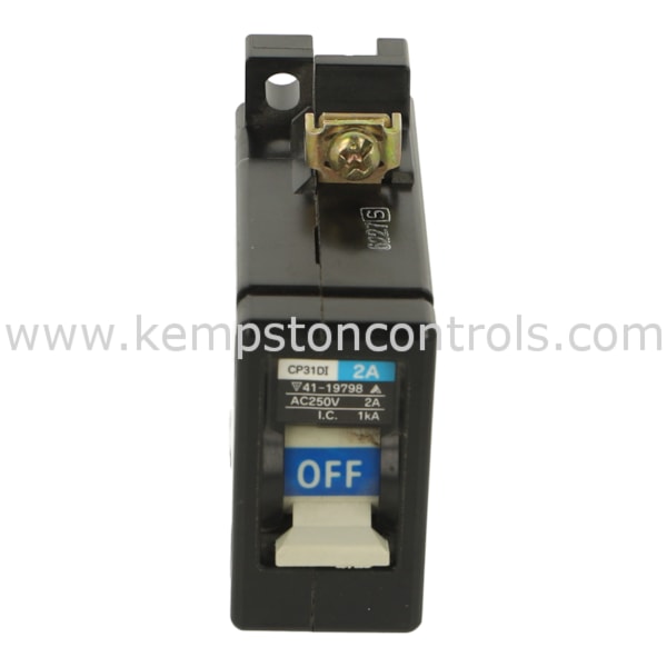 Fuji CP31DI/2 FUJI CIRCUIT PROTECTOR, 1 POLE, 2 AMP, INSTANTANEOUS | Kempston Controls