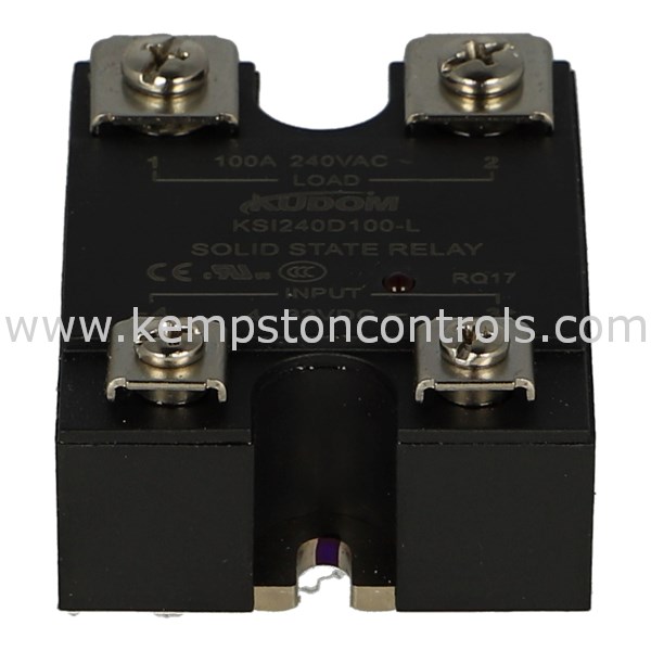 Kudom KSI240D100-L KUDOM 100A 4-32VDC ZERO-X SSR & LED | Kempston Controls