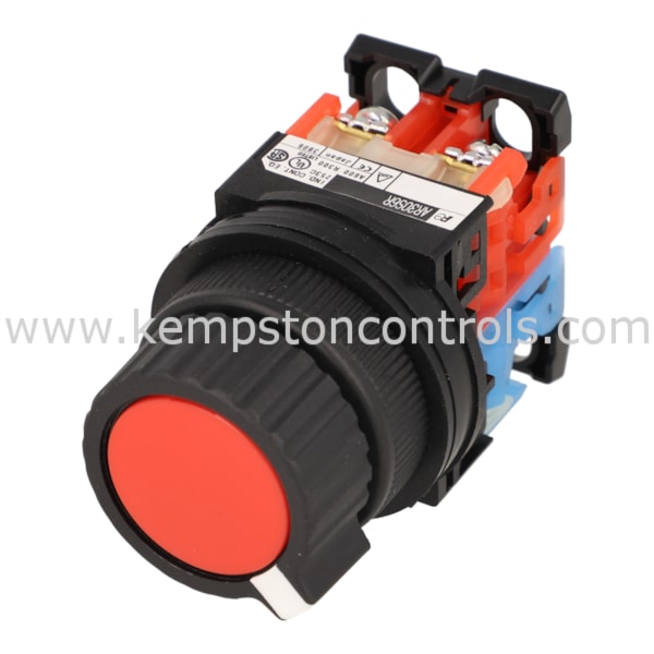 Fuji AR30S6R-11R FUJI PUSHBUTTON WITH SELECTOR RING (2 POSITION) 1NO+1NC AUX RED | Kempston Controls