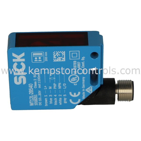 Sick WT12L-2B540 SICK PHOTOELECTRIC SENSOR, DIFFUSE, BGS, 30-200MM ...