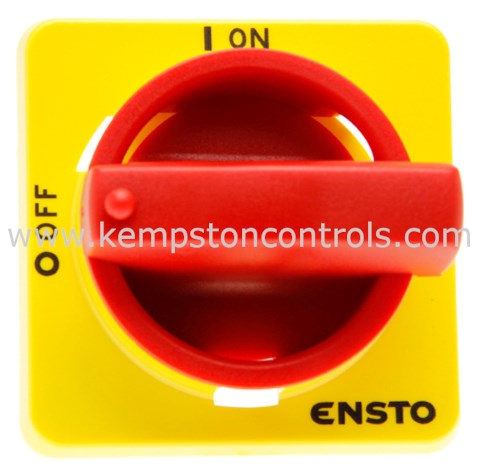 Ensto KSH48 RED AND YELLOW HANDLE | Kempston Controls
