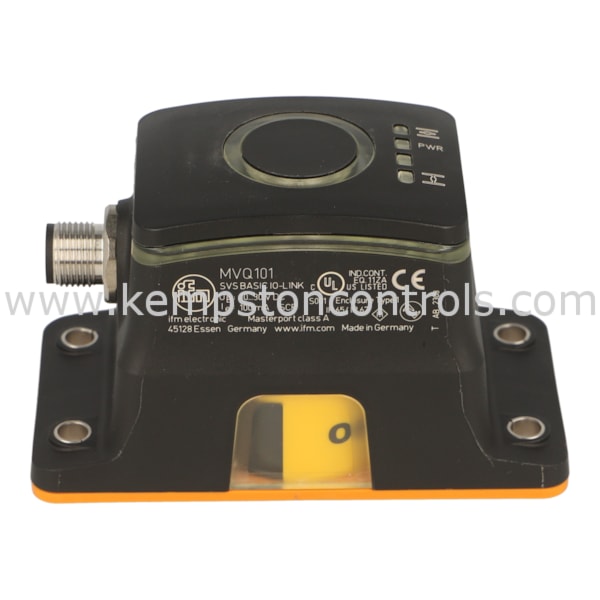 IFM MVQ101 IFM POSITION SENSOR FOR VALVE ACTUATOR, STAINLESS STEEL, M12, PNP, NO/NC, IO LINK, 10 ...