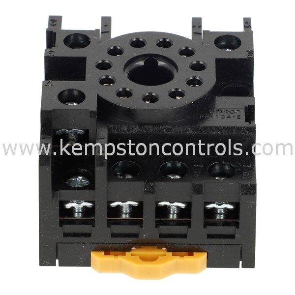 Omron PF113A-E OMRON SOCKET, DIN RAIL/SURFACE MOUNTING, 11 PIN, SCREW TERMINALS (STANDARD ...