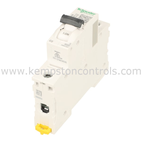 Schneider A9F44102 SCHNEIDER ELECTRIC MINIATURE CIRCUIT BREAKER, 1P, 2A ...