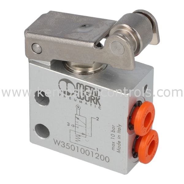 Metal Work Pneumatic W3501001200 METAL WORK MINI VALVE, VME-2 ROLLER ...