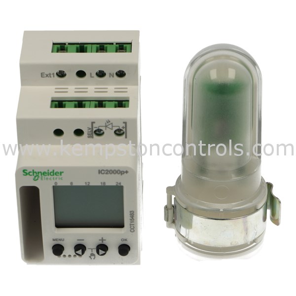 Schneider CCT15483 SCHNEIDER ACTI9 IC2000P+ (2 - 2000 LUX) PROGRAMMABLE ...