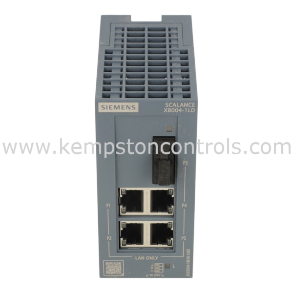 Siemens 6GK5004-1BF00-1AB2 SIEMENS SCALANCE XB004-1LD, UNMANAGED INDUSTRIAL ETHERNET SWITCH FOR ...