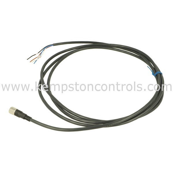 Omron XS3F-M421-402-A OMRON 2M CABLE WITH M8 4 PIN FEMALE CONNECTOR | Kempston Controls
