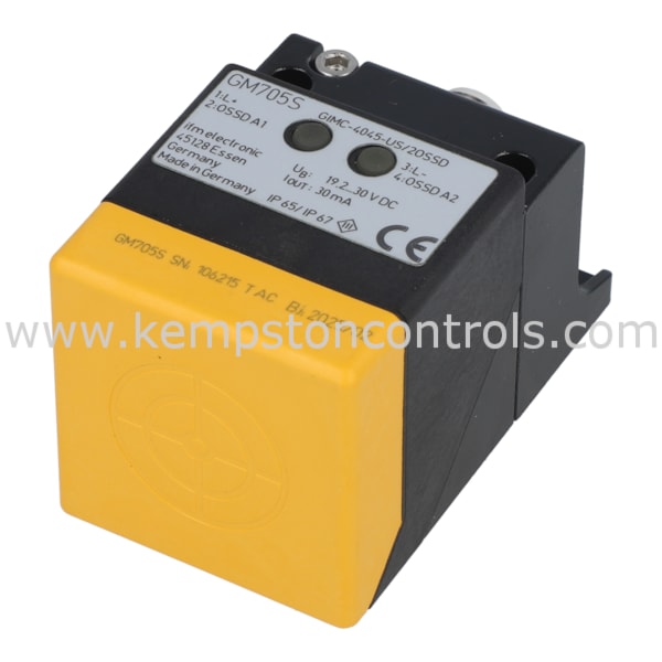 IFM GM705S IFM FAIL-SAFE INDUCTIVE SENSOR, 40X40X66MM, 4-20MM ENABLE ...