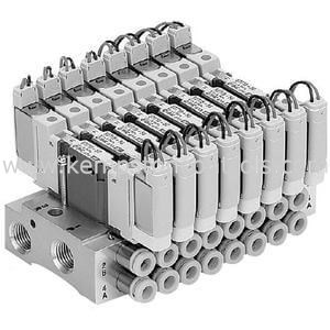 SMC SS0755-05C4FC SMC SS0755 PLUG LEAD STACKING MANIFOLD, INDIVIDUAL ...