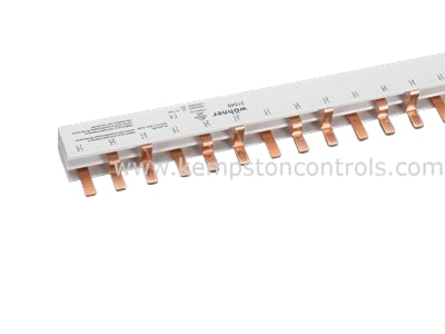 Wohner 31549 WOHNER COMB-TYPE BUSBAR, 3 POLE, BRIDGE TYPE, PITCH 18MM ...