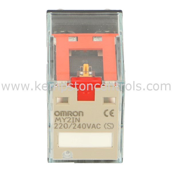 Omron MY2IN 220/240AC (S) OMRON RELAY, PLUG-IN, 10A, 8 PIN, DPDT, LED ...