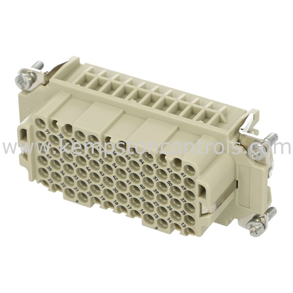 Wieland 73.800.7253.0 WIELAND REVOS DD 72 POLE + GROUND, FEMALE INSERT ...