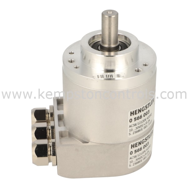 Hengstler 0566003 HENGSTLER ABSOLUTE ENCODER, 58MM Ø, SOLID SHAFT, 10MM ...