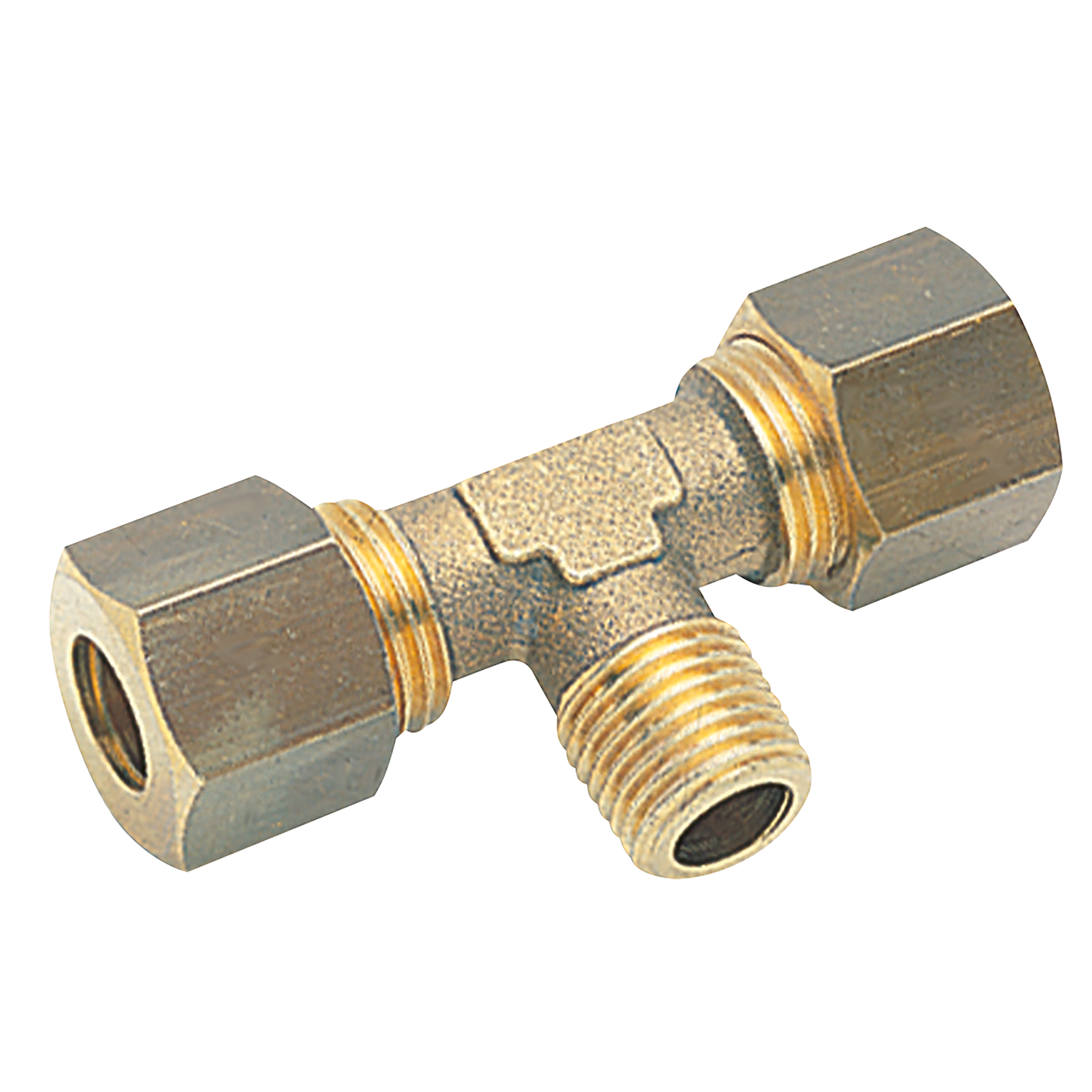 Aignep 13220-22-34 AIGNEP 3/4" BSPT MALE X 22MM OD MALE STUD TEE ...