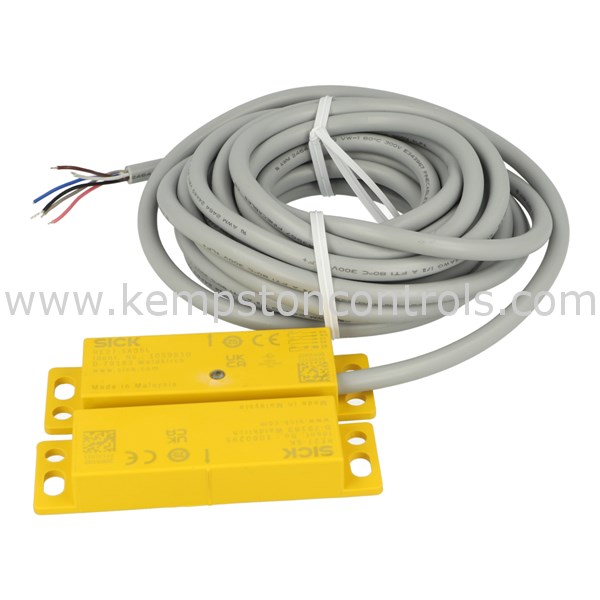 Sick RE27-SA05L SICK MAGNETIC SAFETY SENSOR WITH ACTUATOR, 2 NO CONTACTS, 5M PVC CABLE ...