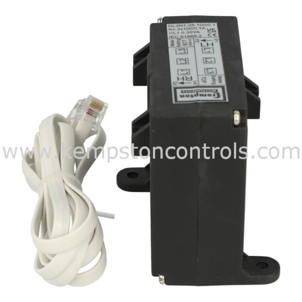 Crompton Instruments DL3N1-25-100/0.1 CROMPTON INSTRUMENTS CT, DUAL ...