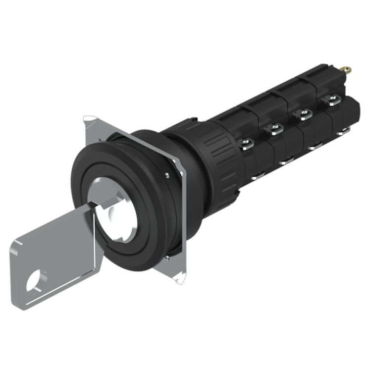 EAO 51-338.025D2F EAO KEYLOCK SWITCH 2 POSITIONS FLUSH MOUNTING REST ...