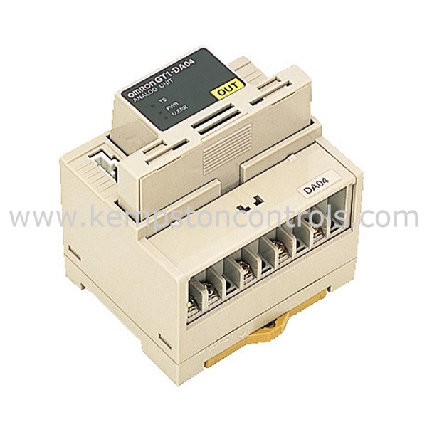 Omron GT1-DA04 MULTIPLE I/O ANALOGUE OUTPUT TERMINAL, 4X 4- | Kempston ...