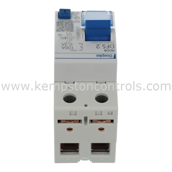 Doepke 100-2/0.30.DFS2-A DOEPKE RCCB 2 POLE 2 MODULE 100A 300MA TYPE A ...