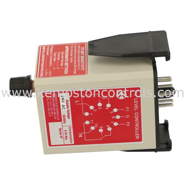 Hawker P4 24VAC HAWKER PLUG IN CONDUCTIVITY LEVEL CONTROLLER, 24VAC ...