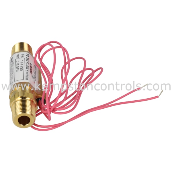 GEMS 181130 GEMS FS-380 FLOW SWITCH, 3/8" NPTM, BRASS, 0.56L/MIN ...