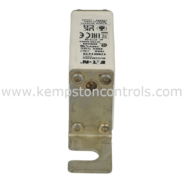 Bussmann 170M1319 BUSSMANN FUSE 160A 690V 000U/80 | Kempston Controls