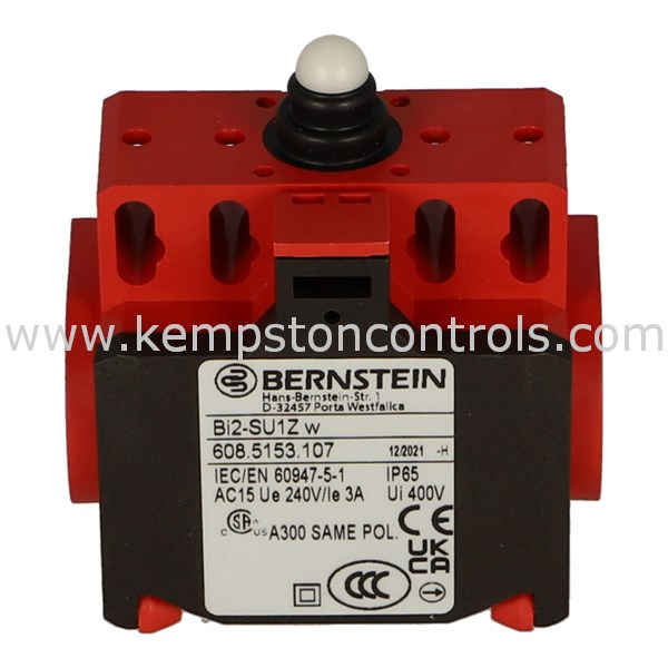 Bernstein 608-5153-107 BERNSTEIN BI2-SU1Z W ENCLOSED LIMIT SWITCH PLASTIC 2 ENTRY | Kempston ...