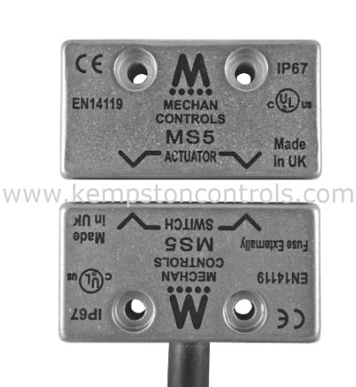 Mechan Controls MS5-SS-21-DC-10M MS5-SS STAINLESS STEEL SAFETY SWITCH 2 ...
