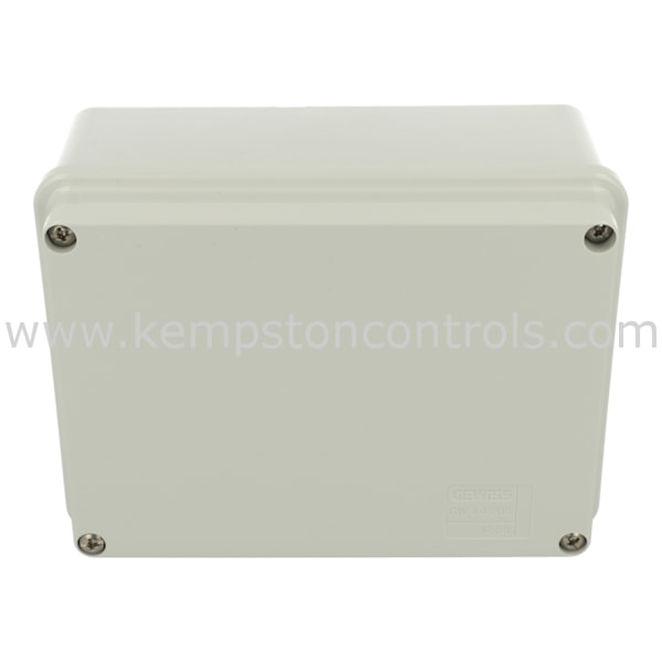 Gewiss GW44206 GEWISS JUNCTION BOX, WITH PLAIN SCREWED LID, 150MM X ...