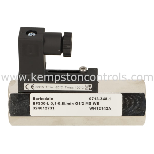Barksdale BFS-30-L-G1/2-MS-WE-ST BARKSDALE FLOW SWITCH,FLOW RATE 0.8 ...