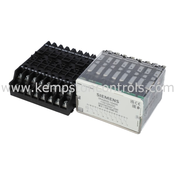 Siemens 7PA2632-1AA00-2 SIEMENS TRIP RELAY 8CO 110V/125VDC 10MS W ...