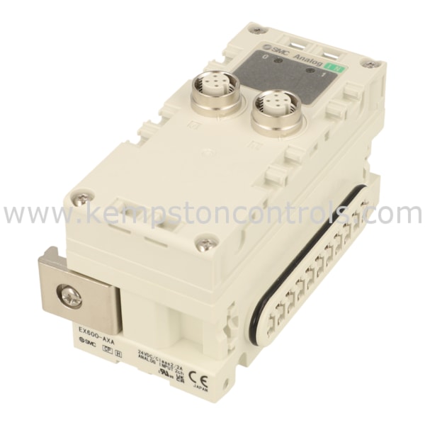 SMC EX600-AXA SMC EX600 ANALOG I/O UNIT, 2XM12(5PIN), 2 CHANNEL ...