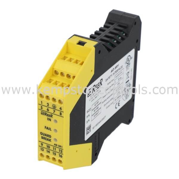 Other RR400075 REER SR ONE SAFETY RELAY CAT.4 FOR EOS2 A, EOS4 A, ADMIRAL AD/AX BK, VISION V AND ...