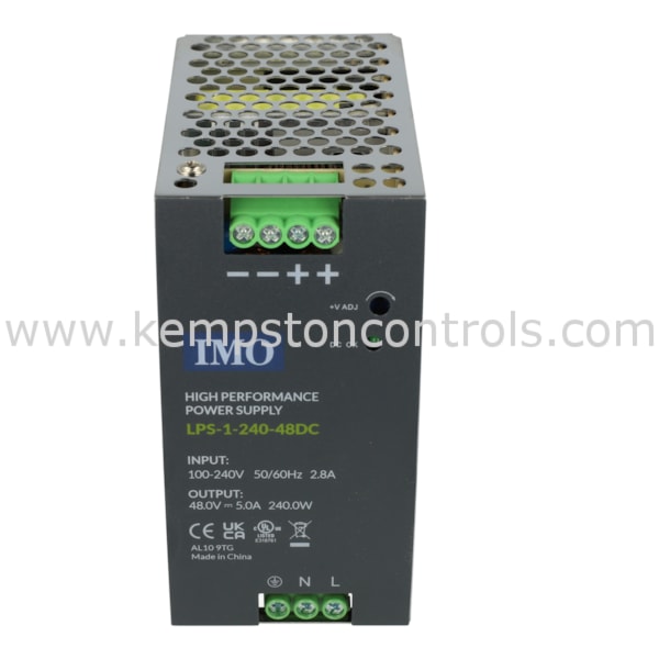 IMO LPS-1-240-48DC IMO POWER SUPPLY 90-265V AC INPUT 48VDC, OUTPUT 240 ...