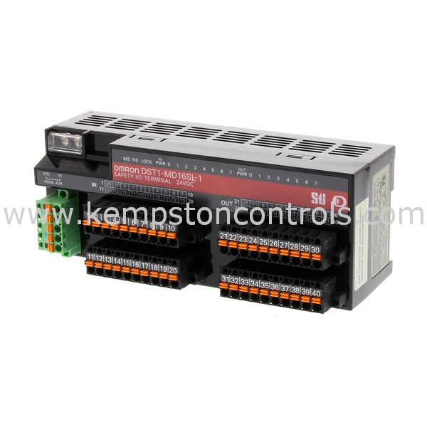 Omron DST1-MD16SL-1 OMRON REMOTE I/O TERMINAL, 8X PNP INPUTS, 8X PNP O ...
