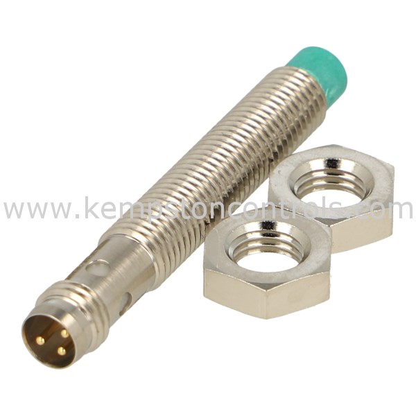 Pepperl + Fuchs NEN6-8GM40-E2-V3 P + F INDUCTIVE SENSOR, M8, 6MM RANGE NON FLUSH, PNP NO, M8 3 ...