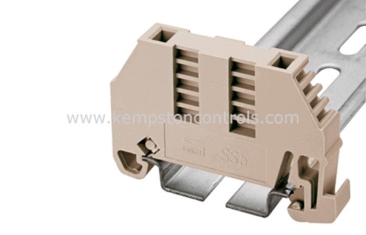 Dinkle SS5 DINKLE 35MM SCREWLESS DIN RAIL END CLAMP | Kempston Controls