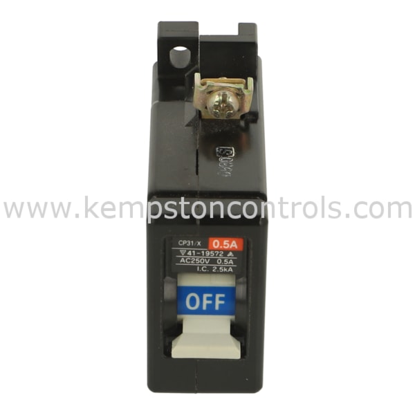 Fuji CP31/0.5 FUJI CIRCUIT PROTECTOR, 1 POLE, 0.5 AMP | Kempston Controls