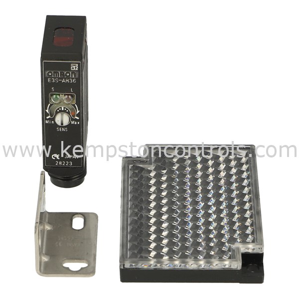 Omron E3S-AR36 OMRON PHOTOELECTRIC SENSOR, 2M RANGE, RETROREFLECTIVE, DC, 3-WIRE, PNP ...