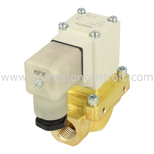 SMC VXZ242FZ2AA SMC PILOT OPERATED 2 PORT SOLENOID VALVE, FOR WATER ...