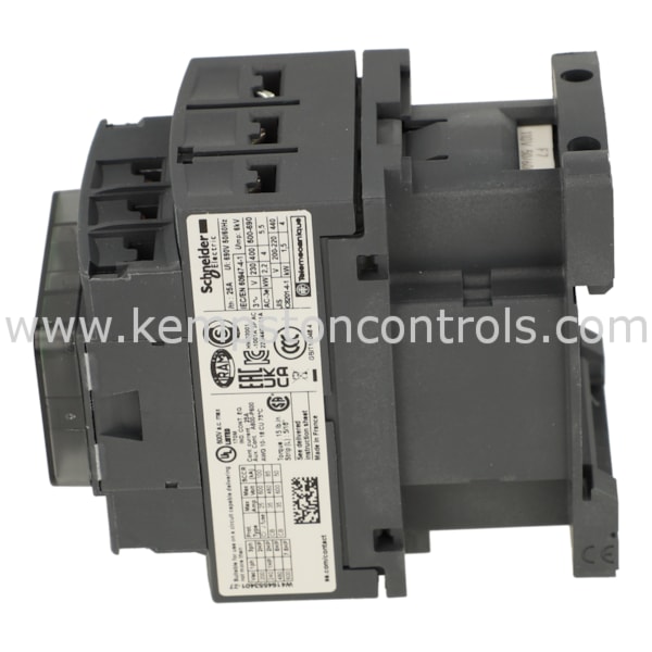 Schneider LC1D09F7 SCHNEIDER CONTACTOR 9 A (4KW/400VAC) 3P, 1 N/O & 1 N ...