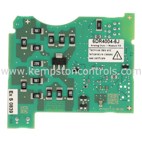 Siemens 6DR4004-6J SIEMENS IY MODULE PLUG-IN MODULE FOR ANALOG CURRENT ...