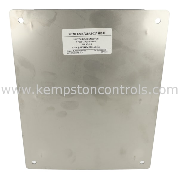 Kraus and Naimer KG20.T204/GBA602.*SR14L KRAUS AND NAIMER SWITCH ...