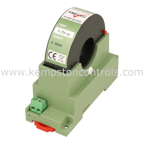 AMELEC ASC451LP-25 AMELEC SPLIT-CORE AC CURRENT TRANSDUCER, 0-25A AC ...
