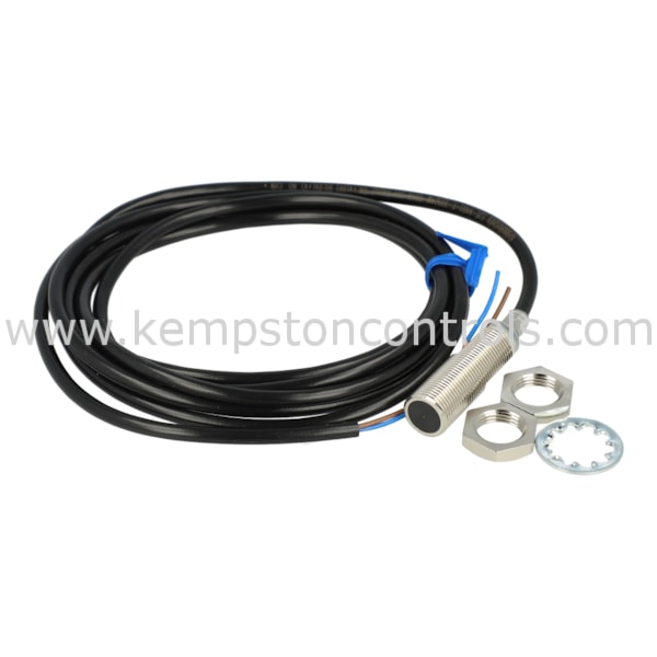 Omron E2E-X4D1-T 2M OMRON PROXIMITY SENSOR, INDUCTIVE, NICKEL-BRASS, SHORT BODY, M12, SHIELDED ...