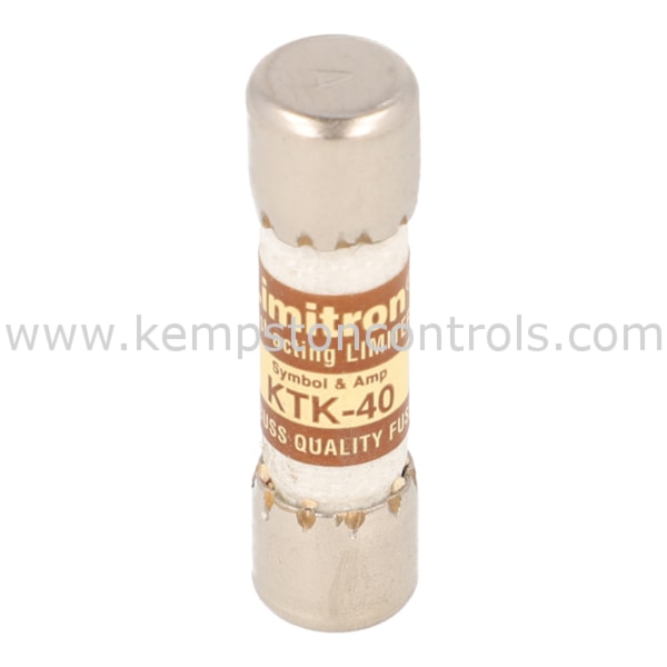Bussmann KTK-40 BUSSMANN LIMITRON FAST ACTING FUSE - LOW VOLTAGE ...