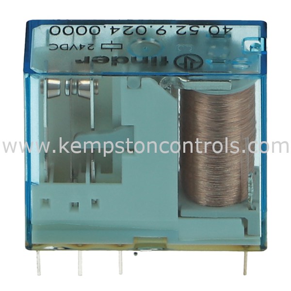 Finder 40.52.9.024.0000 FINDER PCB/PLUG-IN RELAY, 8A, 5MM PINNING, 2 ...