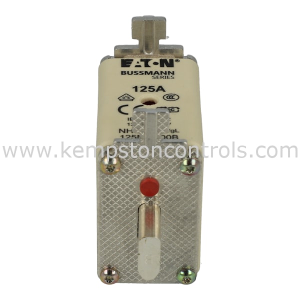 Bussmann 125NHG00B BUSSMANN SQUARE BODY CENTRED TAG FUSE, 125 A, 500 ...